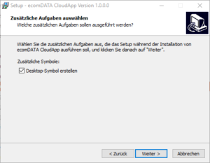 Cloud Server einrichten (Windows) – support.ecomdata.de – die Hilfe Seite von ecomDATA