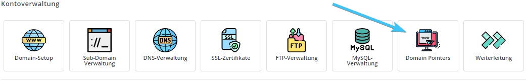 Domain Weiterleitung anlegen – support.ecomdata.de – die Hilfe Seite von ecomDATA