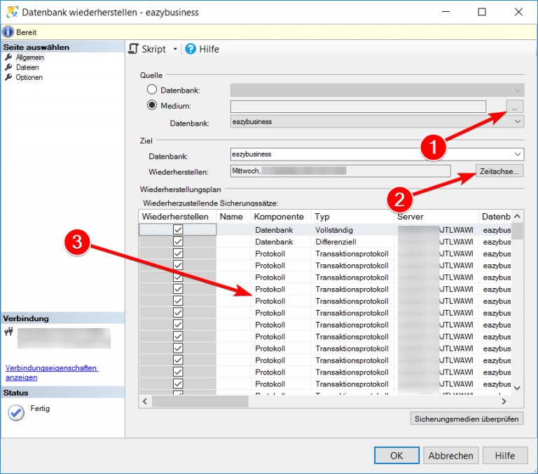 Datenbank-Wiederherstellung – support.ecomdata.de – die Hilfe Seite von ...